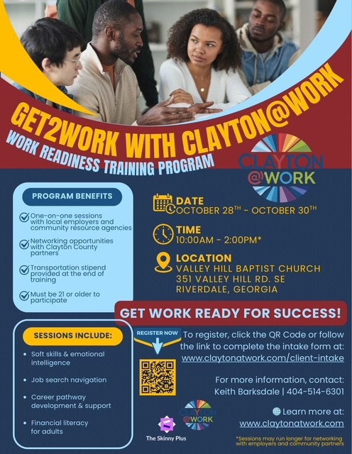 Clayton@Work - Workforce Development for Clayton County